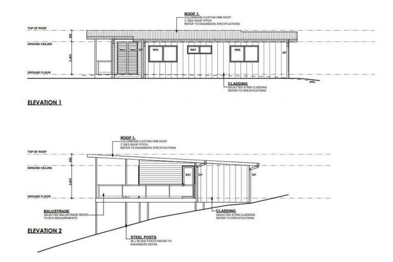 Construction Dwelling Plans Ocean Shores Residential Housing